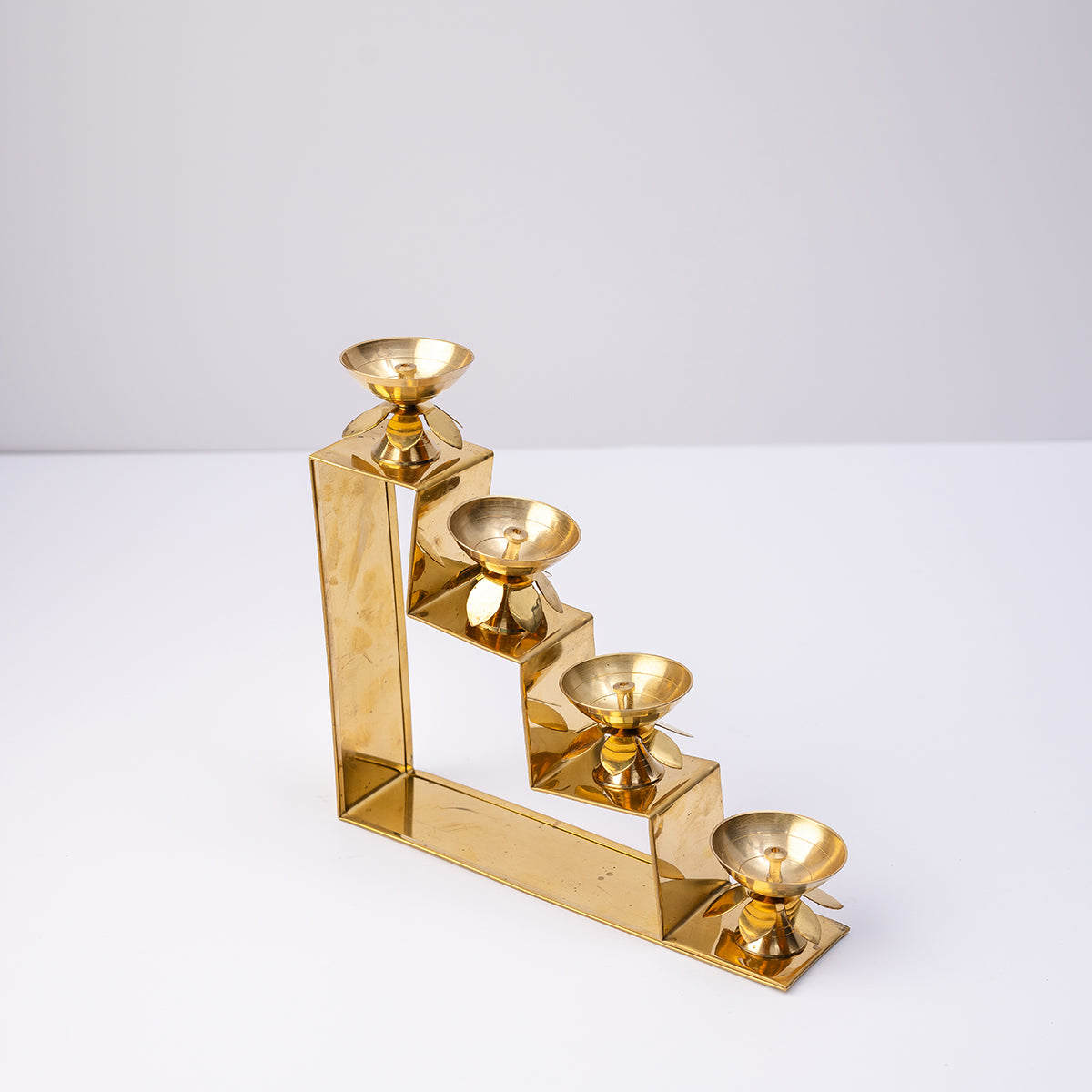 4 Step Diya Stand – Samskara Home