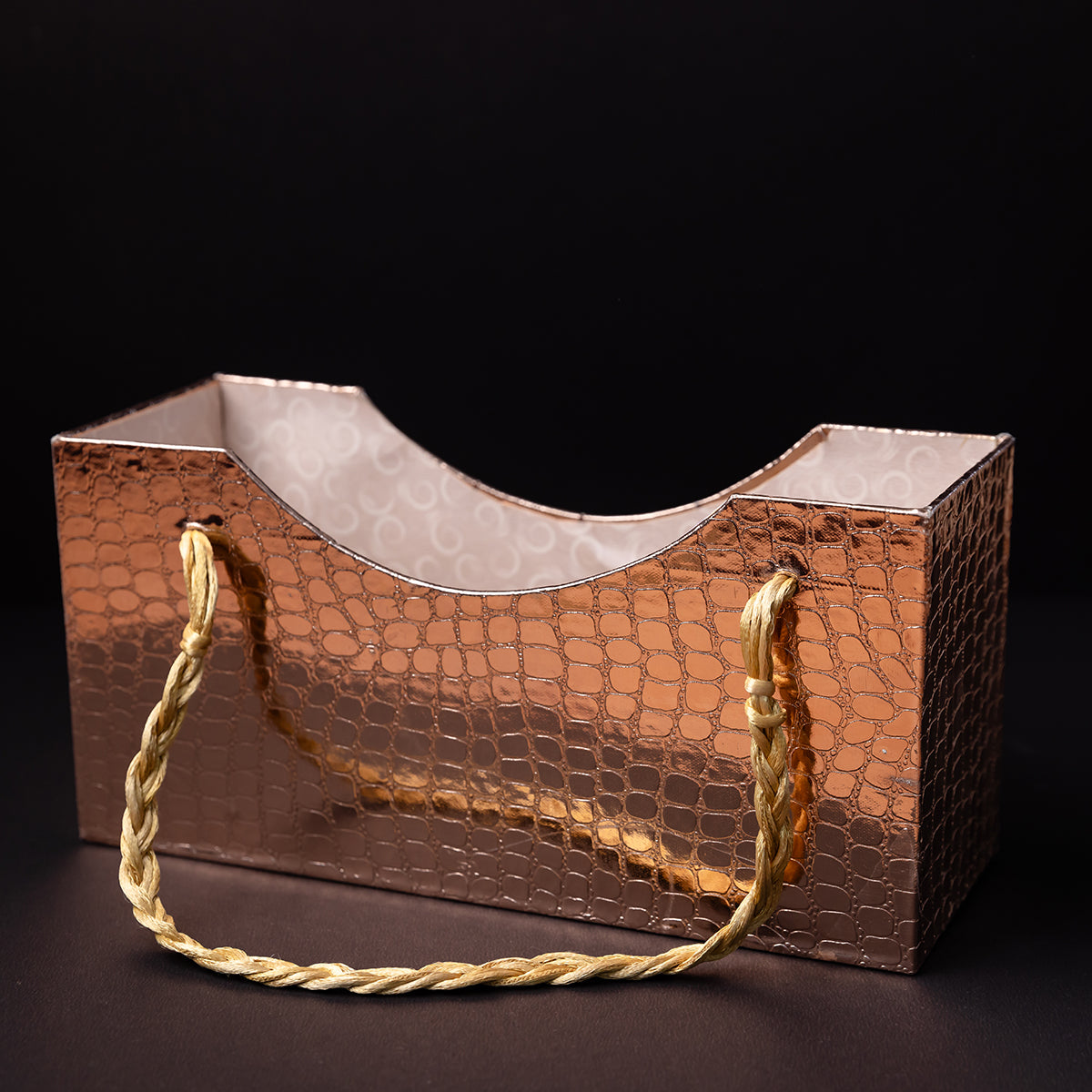 Rigid Hamper Box with Handle – Samskara Home