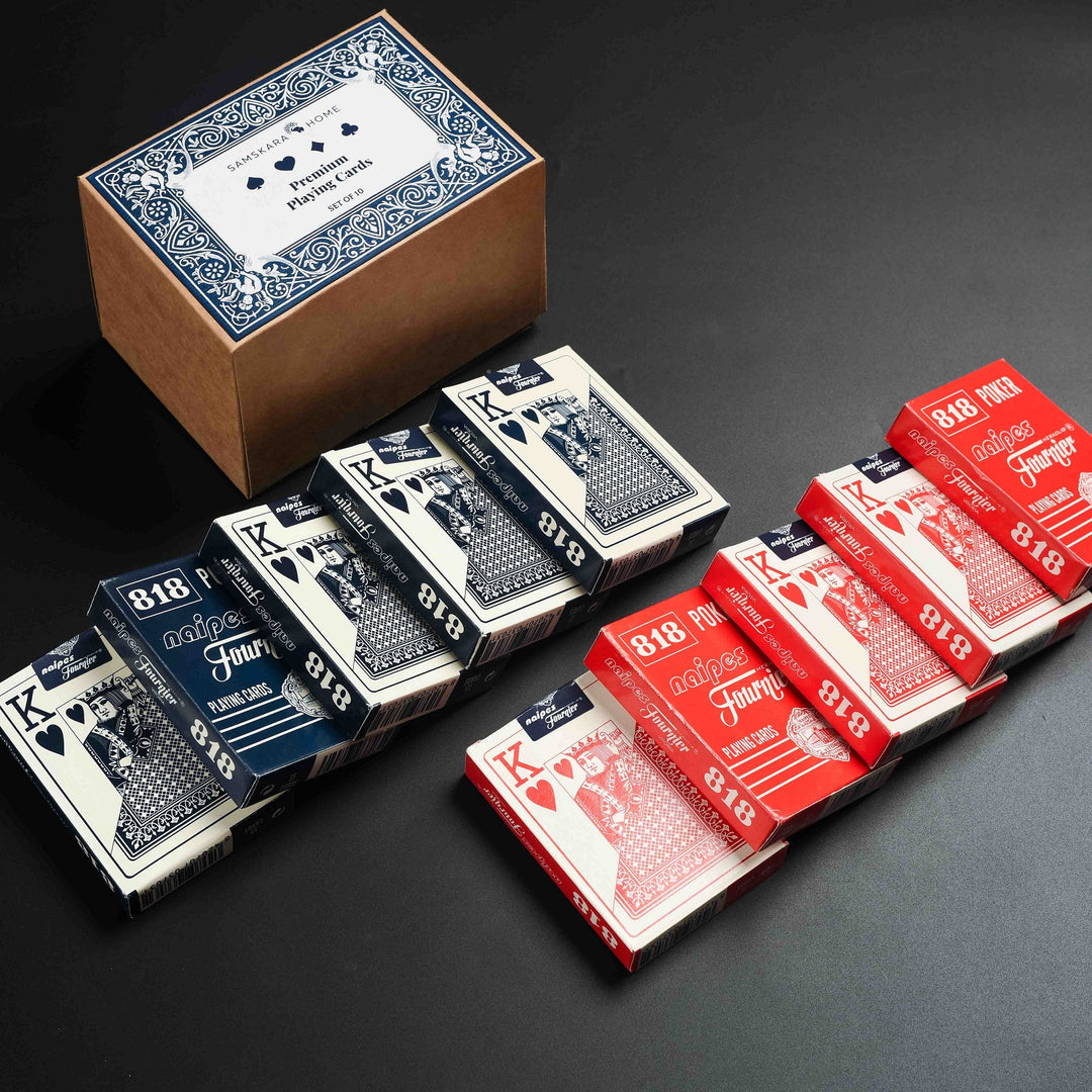 Premium Playing Cards (Set of 10) – Samskara Home