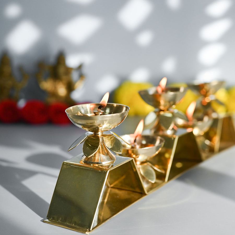 Buy Indian pooja items online | Silver pooja items at Samskara ...