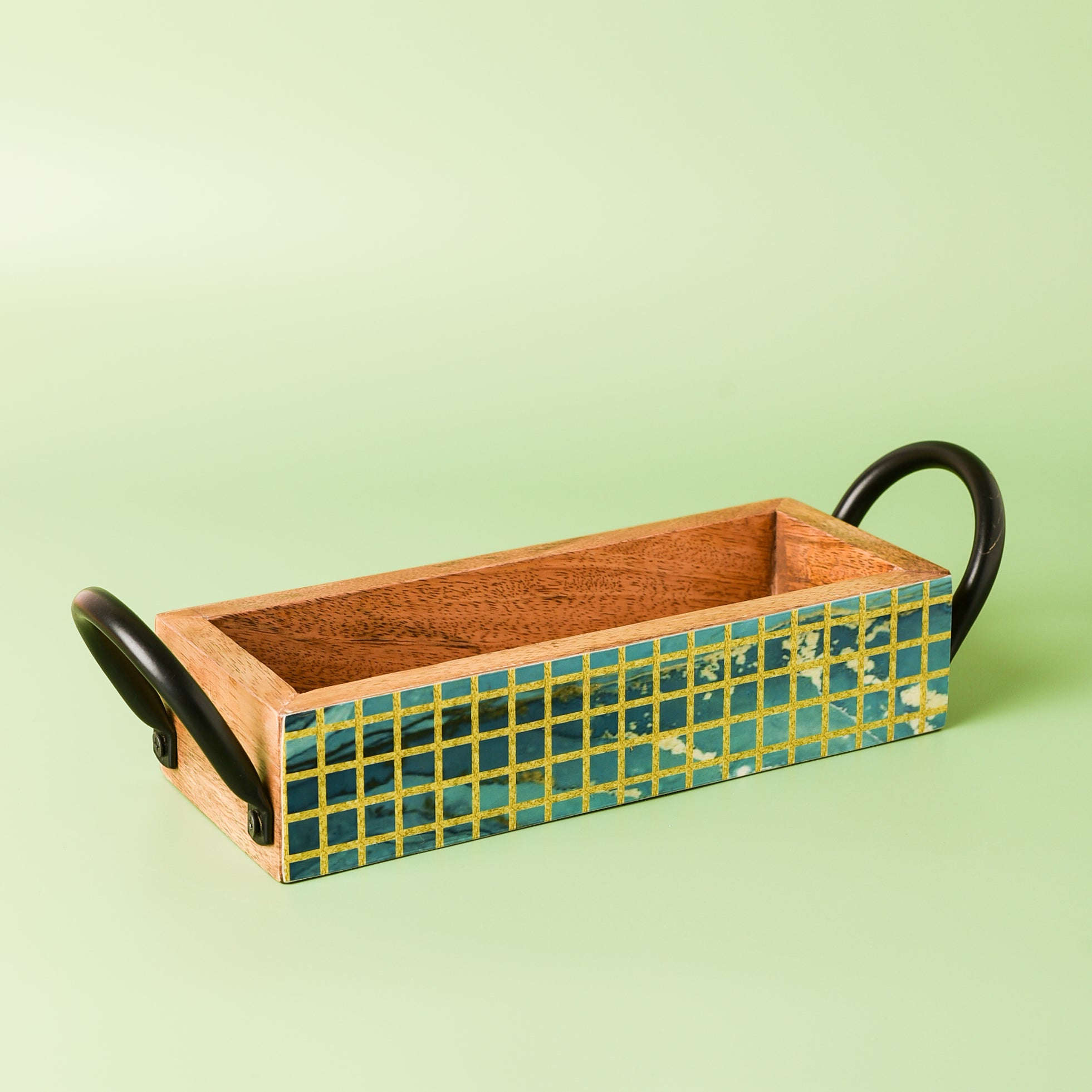 Chequered Cutlery Stand | Tableware | Marigold Mansion – Samskara Home